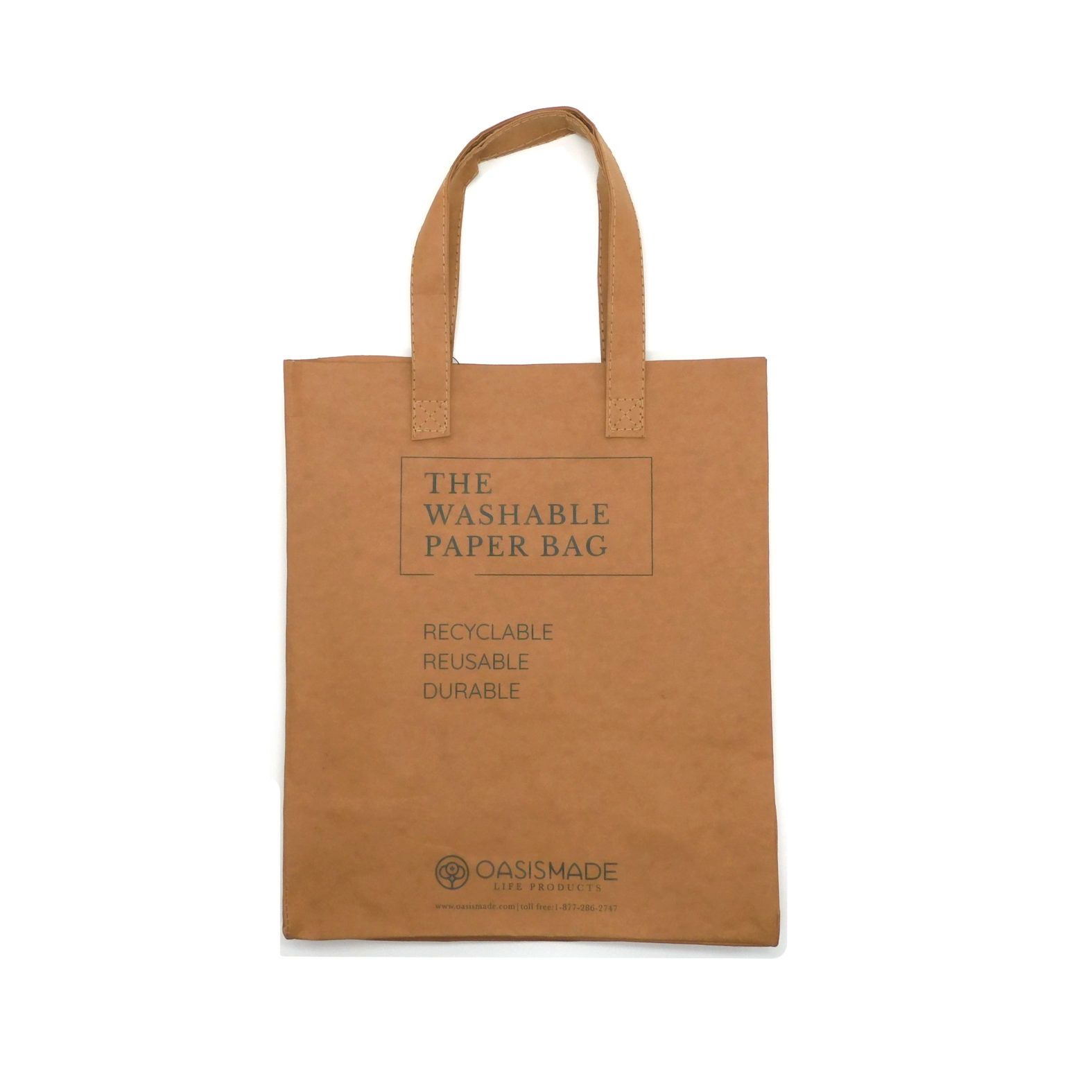 Washable Paper Bag - Custom options available - Oasismade